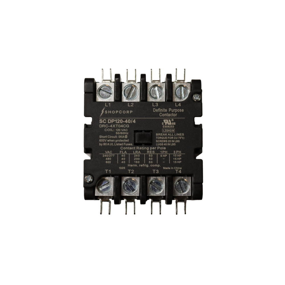 AC Motor Contactor - Tuffy Tables | Professional Hoof Trimming Chutes